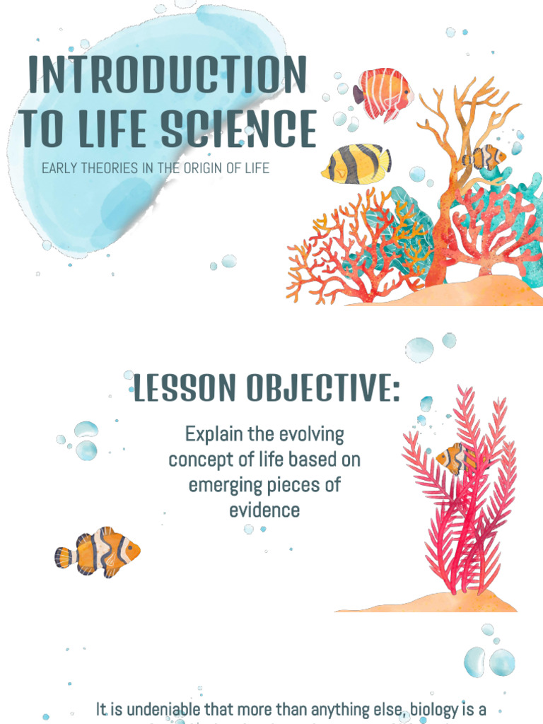 Early Theories of Life's Origin | PDF | Science & Mathematics