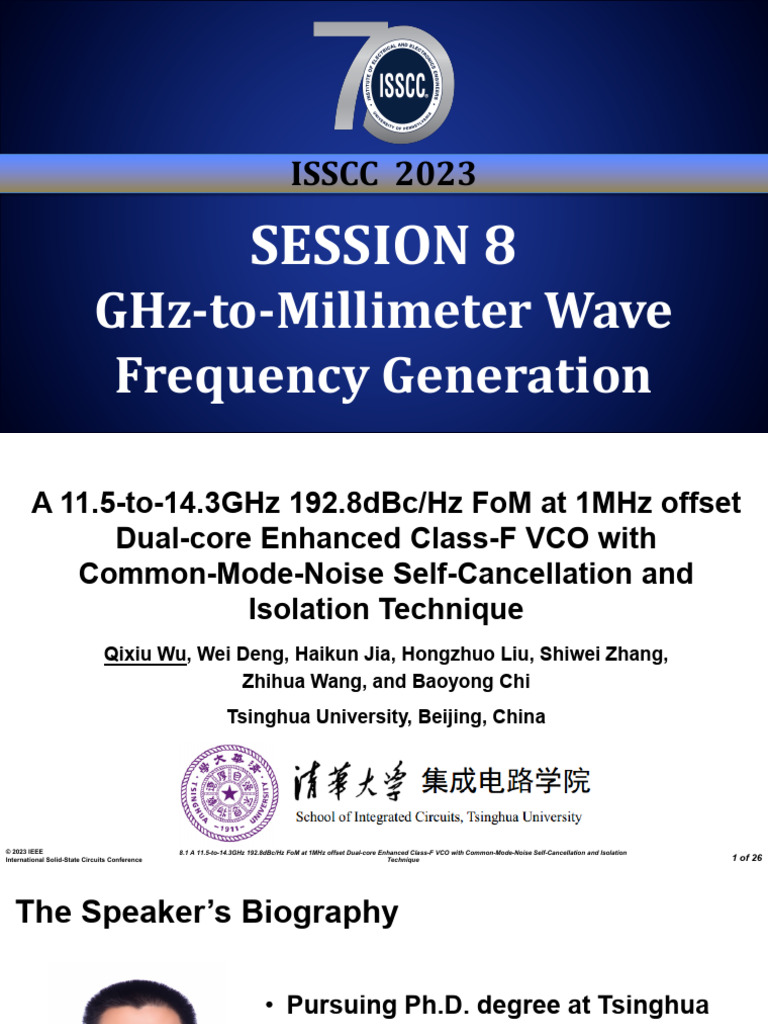 V08 GHZ To Millimeter Wave Frequency Generation | PDF | Inductor | Extremely High Frequency