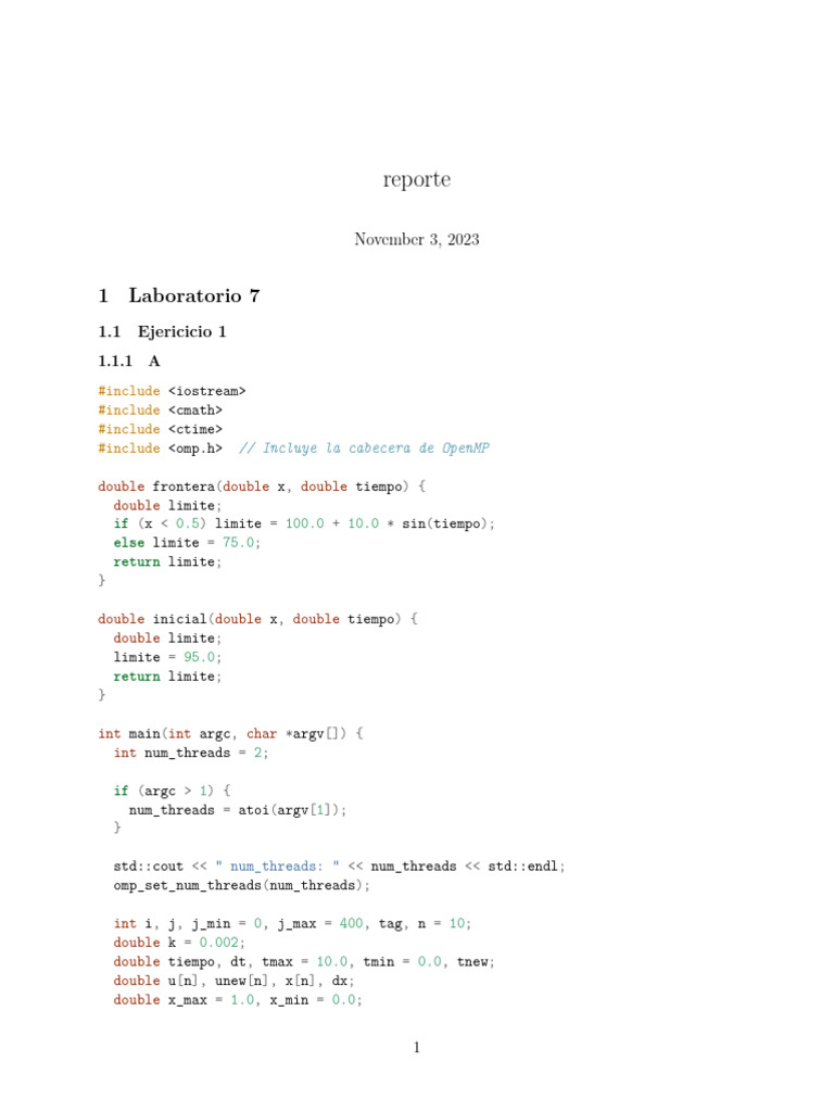 reporte | PDF | Programming Paradigms | Control Flow