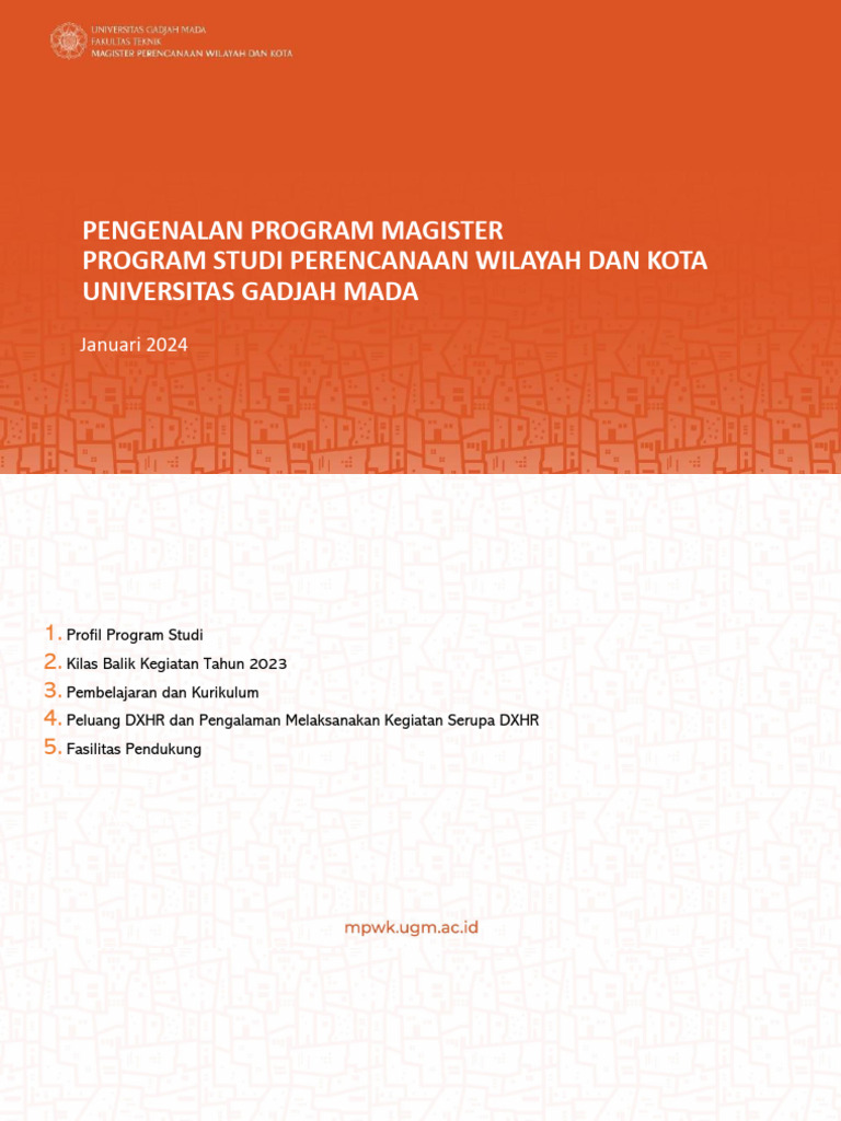 Profil MPWK UGM | PDF | Karier & Perkembangan | Komputer