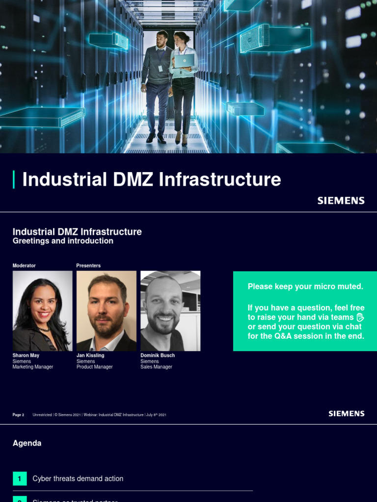 Industrial DMZ Security Solutions | PDF