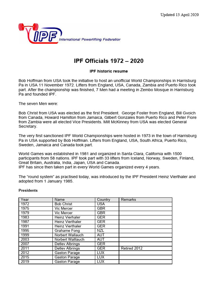 IPF_Officials_1972__2020 | PDF