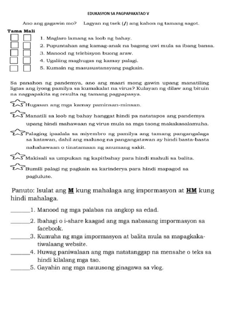 SUMMATIVE AP,ESP,FIL,SCIENCE | PDF