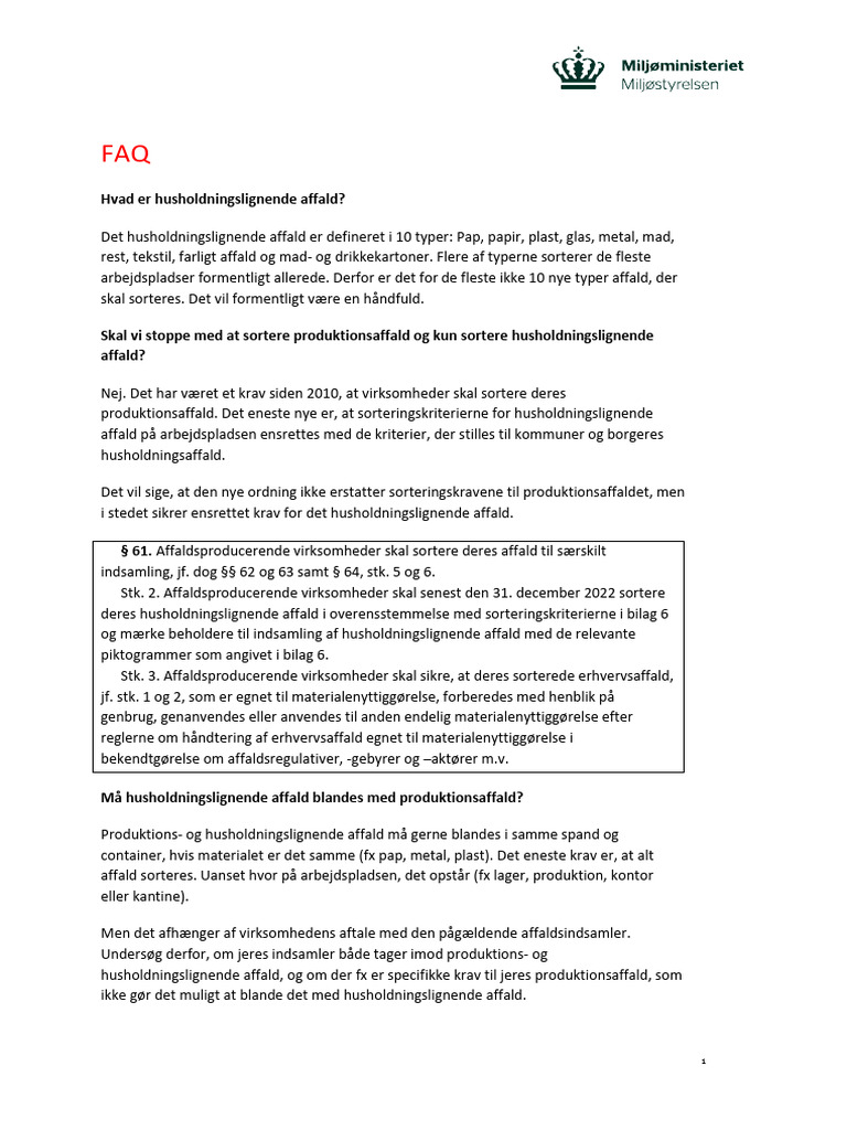 Faq Arbejdspladser Klar Til MST v3 | PDF