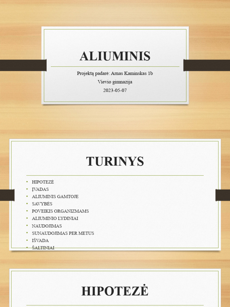 ALIUMINIS | PDF