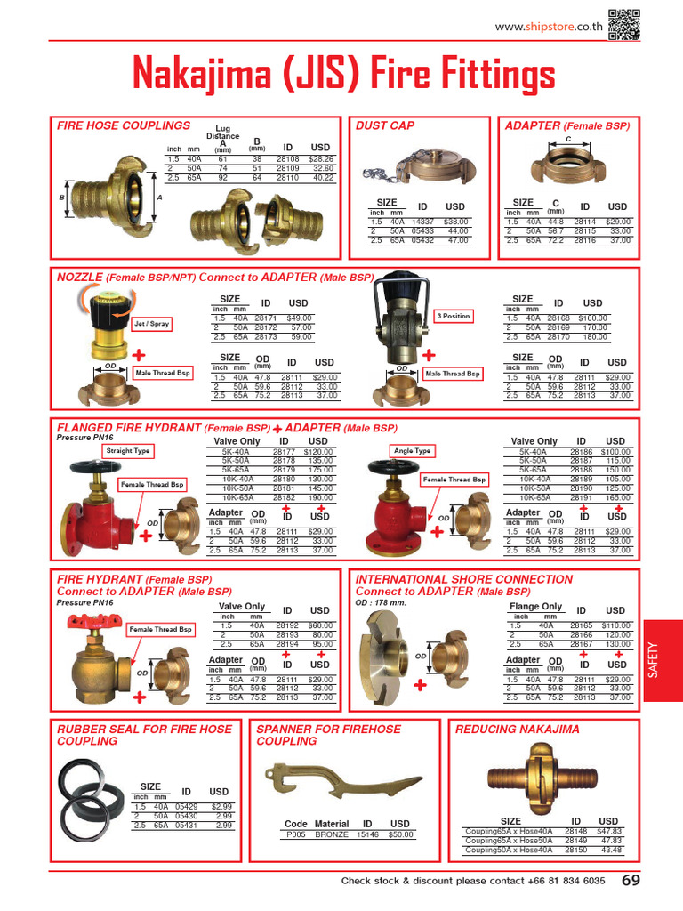 Fire Coupling Catalogue | PDF | Gas Technologies | Manufactured Goods