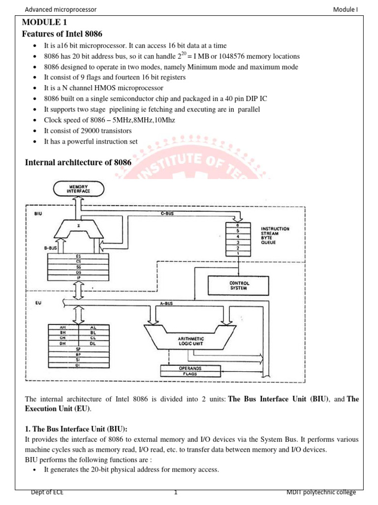 Amp Module 1 | PDF | Pointer (Computer Programming) | Central Processing Unit