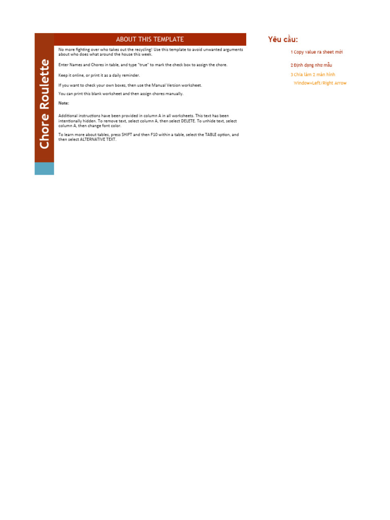 Format, Theme, Table | PDF