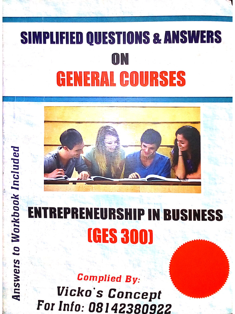 Simplified Questions and Answers On Ges 300 | PDF