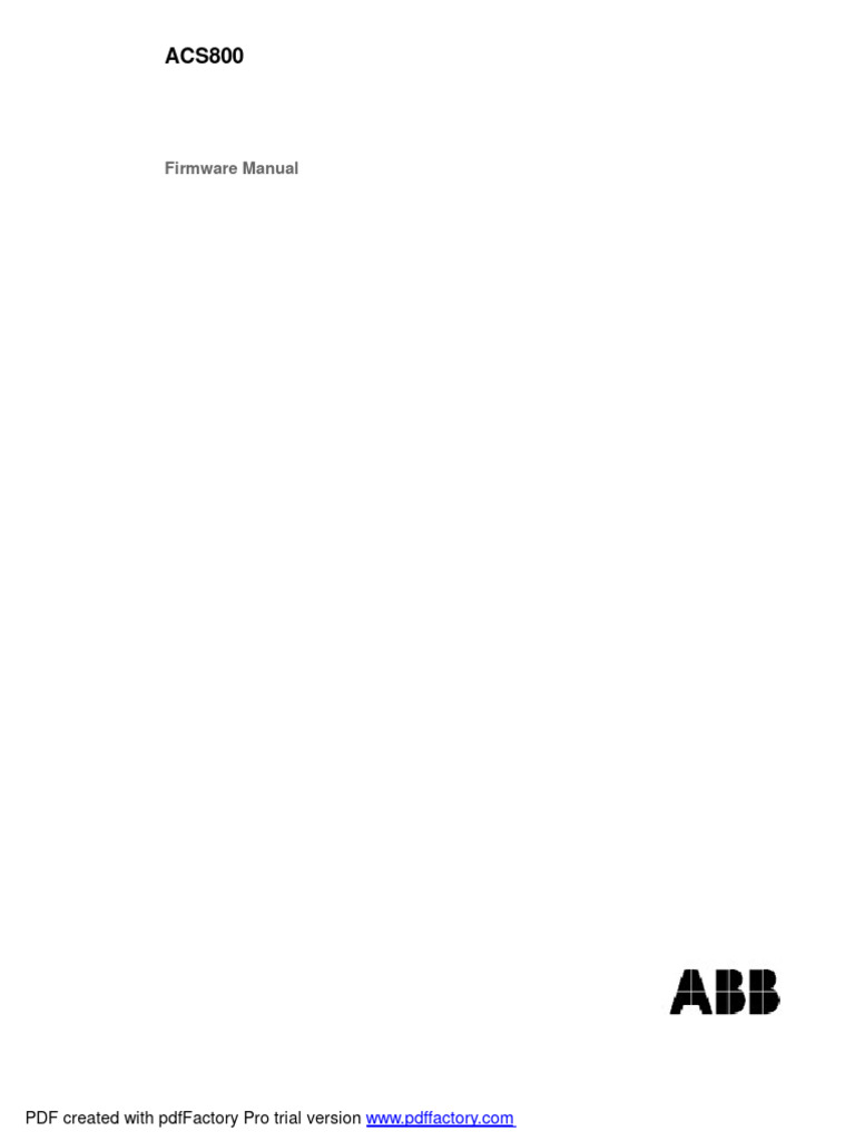 ACS800 .Ban Dich | PDF | Electrical Engineering | Computer Science