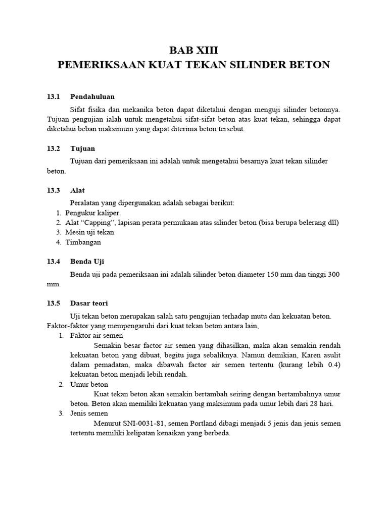 BAB XIII Silinder | PDF