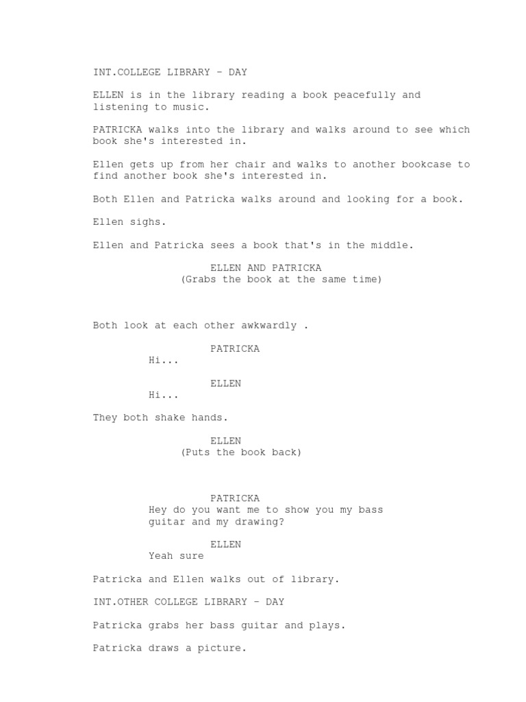 College Library Encounter and Friendship | PDF | Art | Poetry