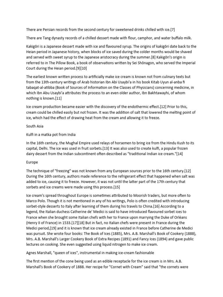 Document 11 | PDF | Ice Cream | Foods