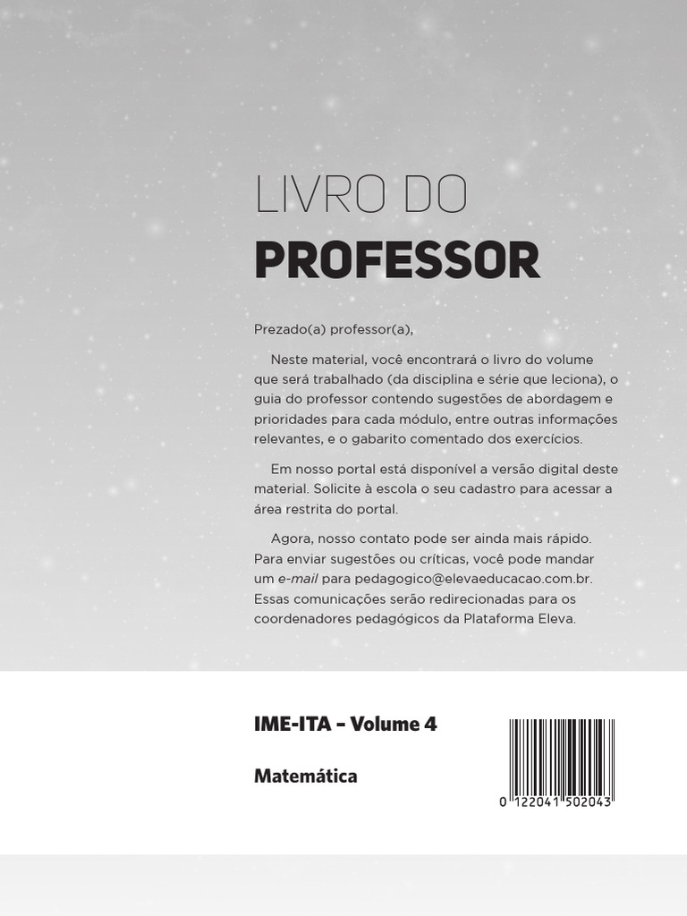 Ime-Ita Livro Prof Matematica Vol 4.PDF Unlocked | PDF