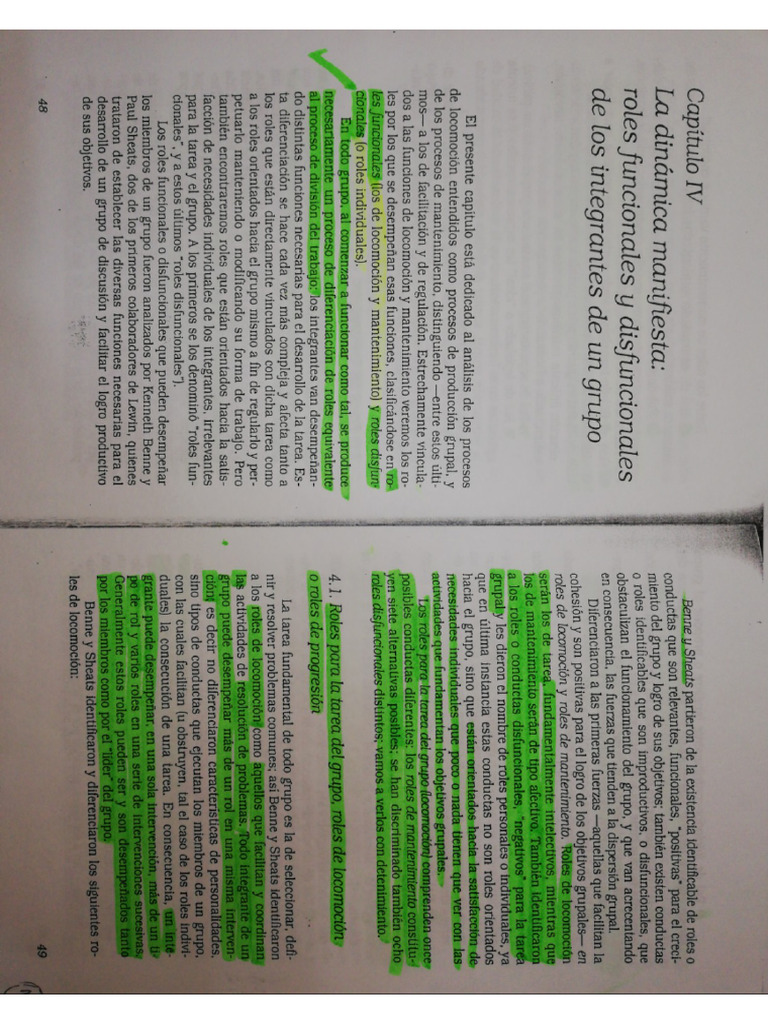 Romero Grupo, Objeto y Teoria Cap 4 | PDF