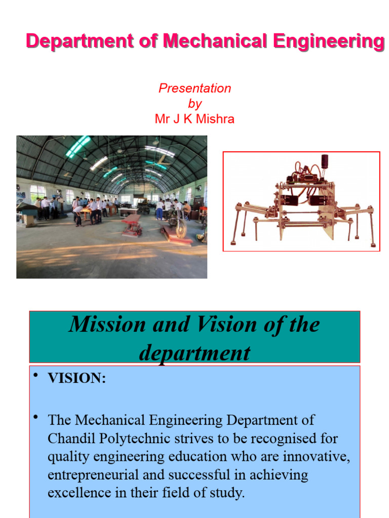 ME Presentation | PDF | Engineering | Mechanical Engineering