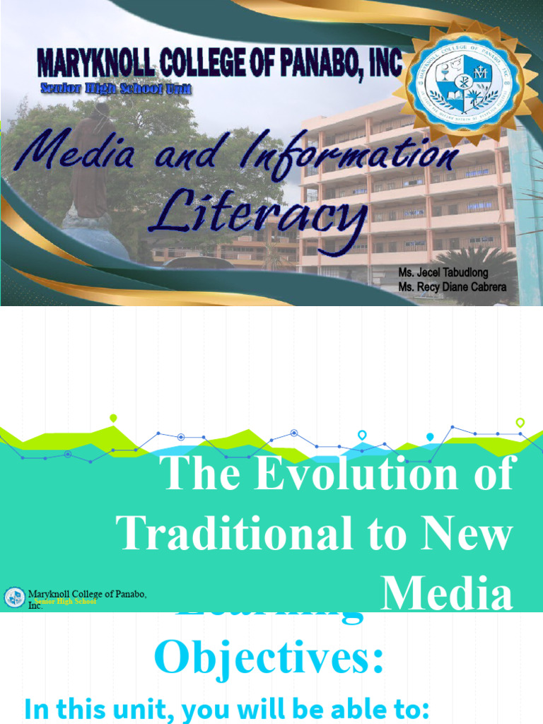 MIL2 - Evolution of Traditional To New Media | PDF | Information Age ...
