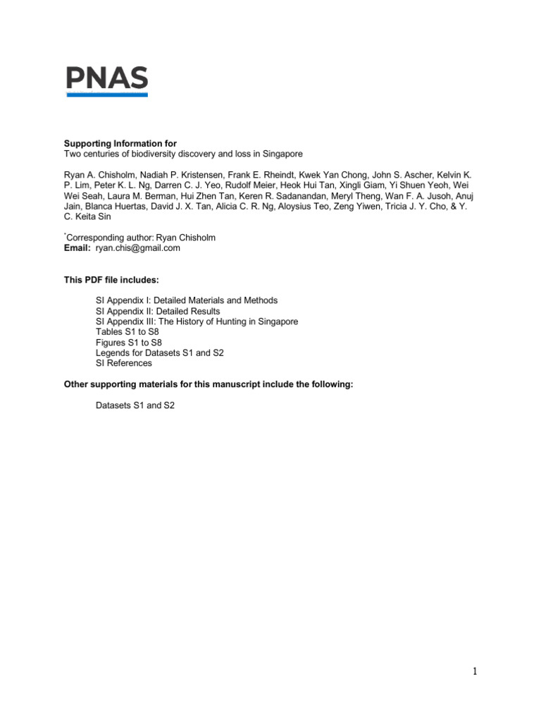 Pnas 2309034120 Sapp | PDF | Species | Reptile