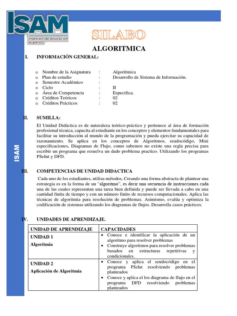 DS02 - Algoritmia | PDF | Algoritmos | Evaluación