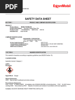 MSDS for EXXSOL D60 Solvent | PDF | Firefighting | Combustion