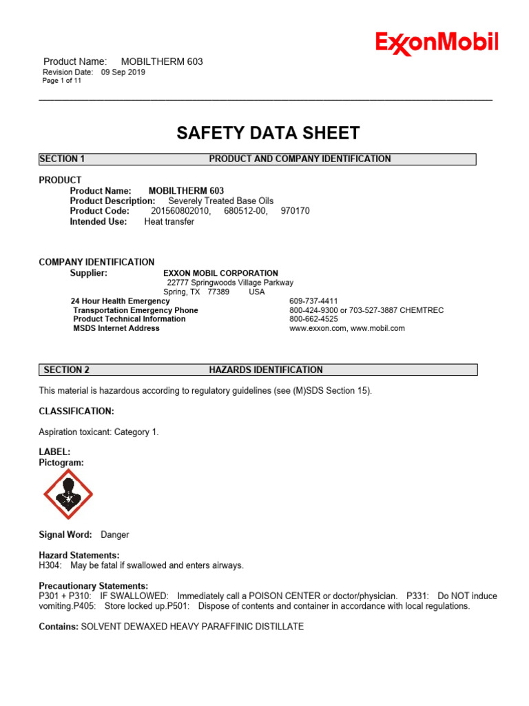 MSDS 82111 | PDF | Firefighting | Personal Protective Equipment