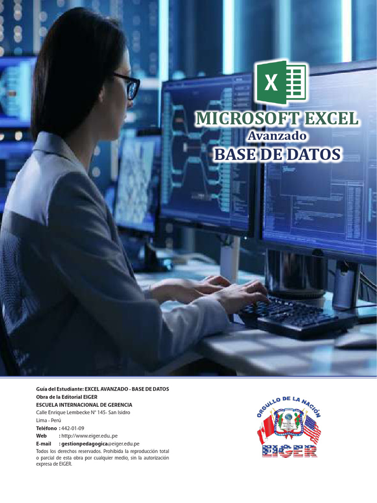 Ms. Excel Avanzado Ok | PDF | Hoja de cálculo | Microsoft Excel