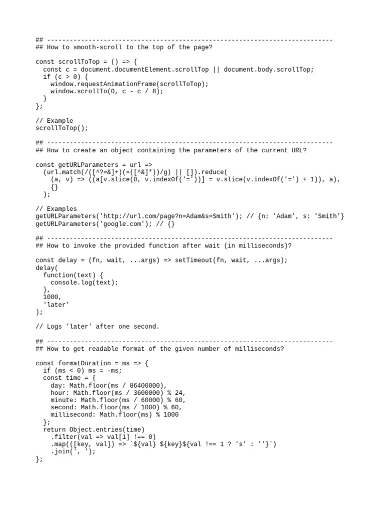 Snipets | PDF | Computers
