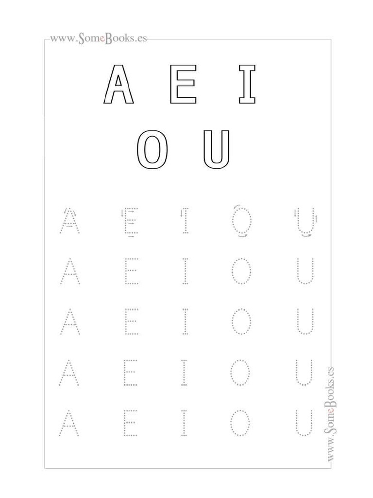 Vocales y Abecedario | PDF