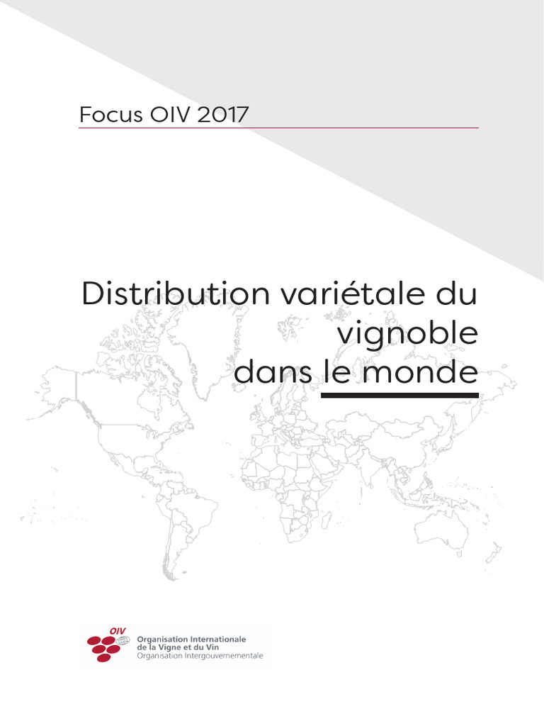 Distibution Variétale Du Vignoble Dans Le Monde | PDF