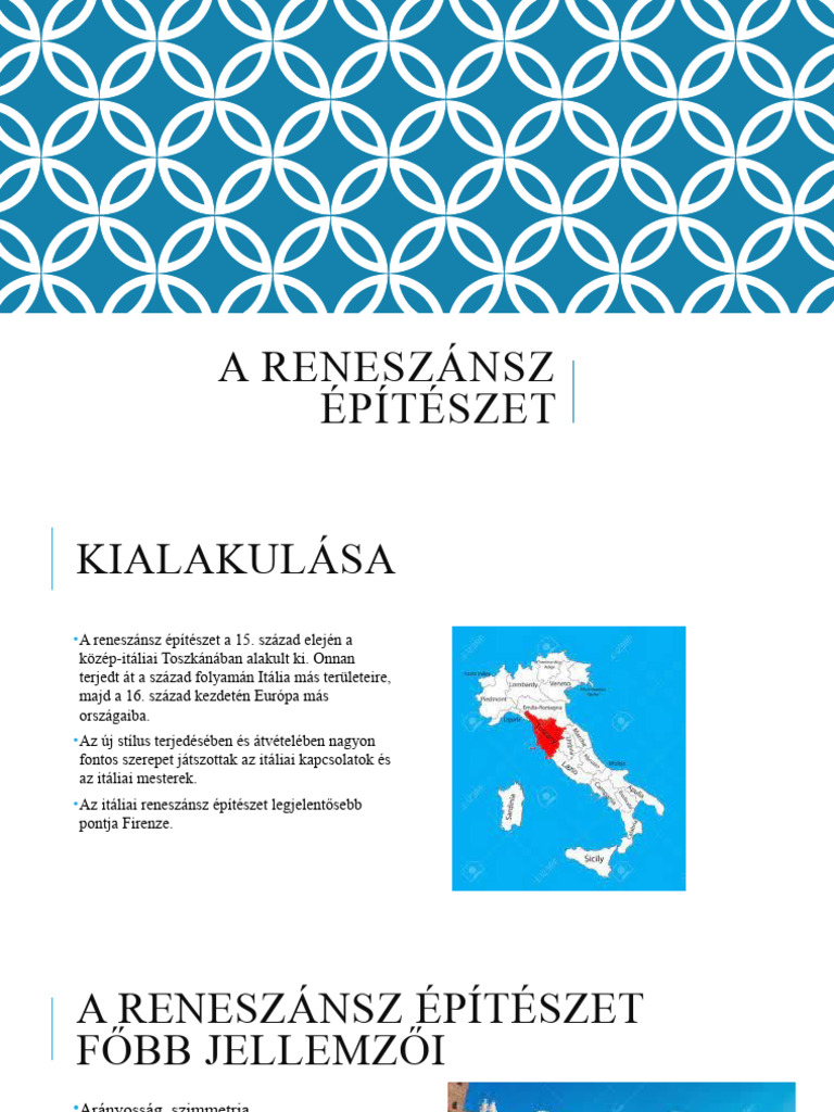 A Reneszánsz Építészet | PDF