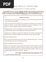 Sujet Brevet Sur Antigone de J. Anouilh | PDF