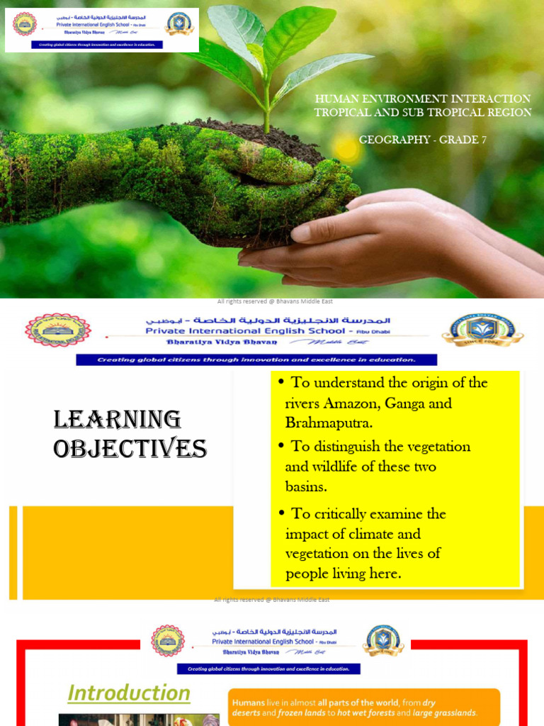 Human Env Interactions | PDF | Amazon Rainforest | Amazon River