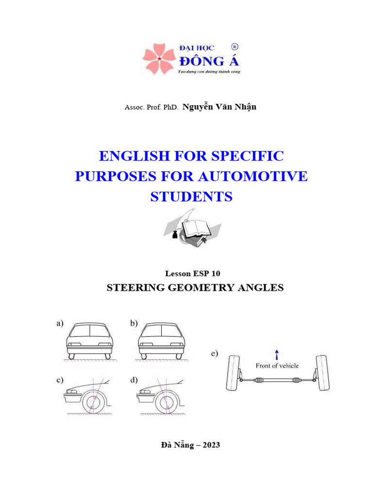 ESP10 - Alignment Angles PDF | PDF | Vehicles | Transport Economics