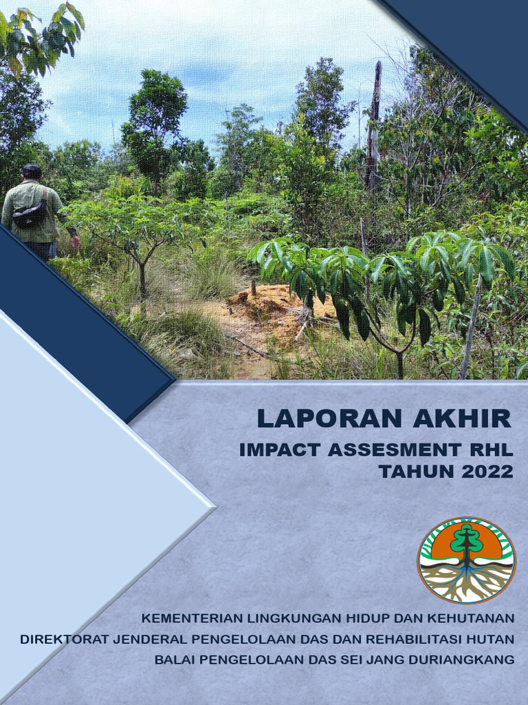 Laporan Akhir Impact Assesment RHL 2022 | PDF