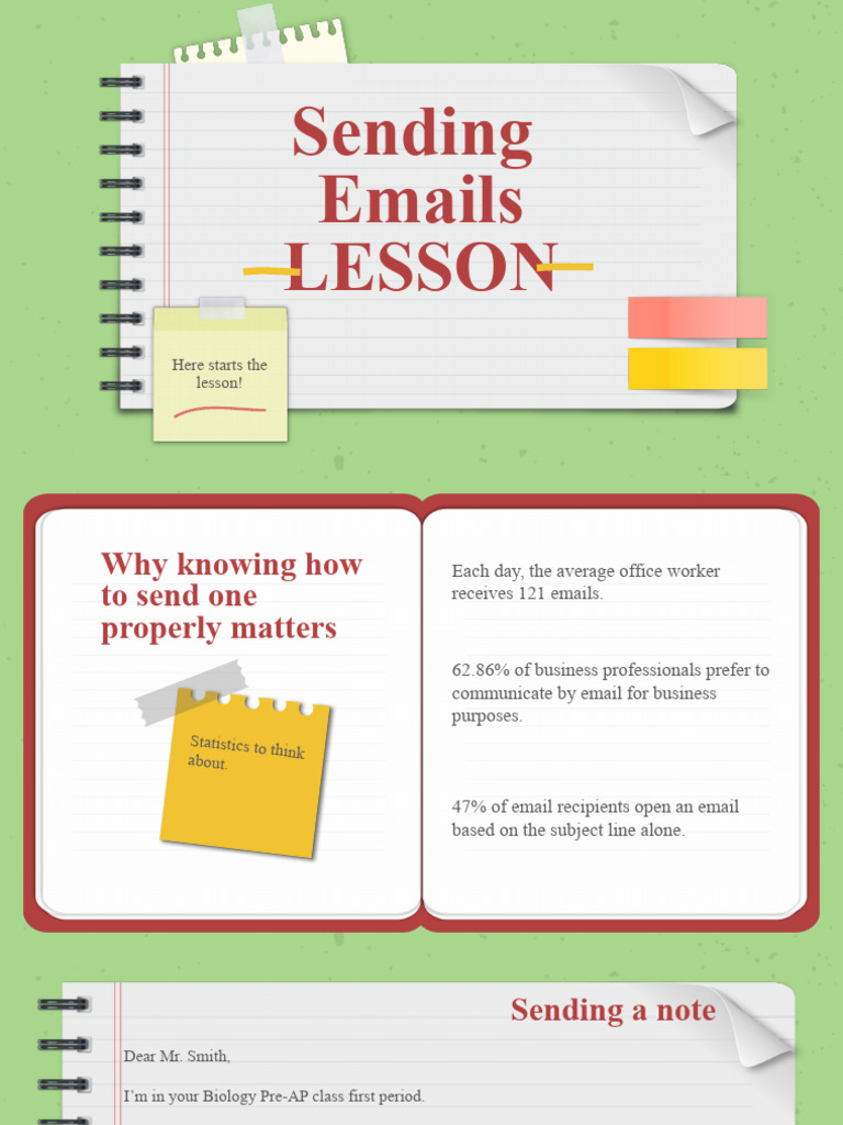 Sending Professional Emails | PDF