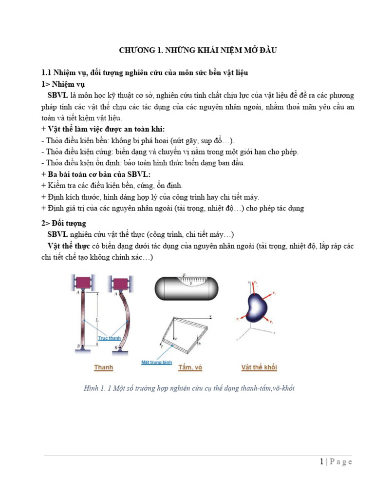 Bài 1 - Các Khái Niệm Cơ Bản | PDF
