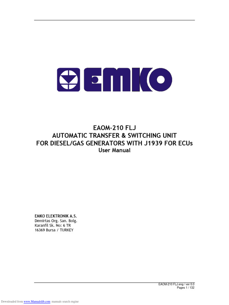 Eaom210 FLJ | PDF | Mains Electricity | Electrical Connector