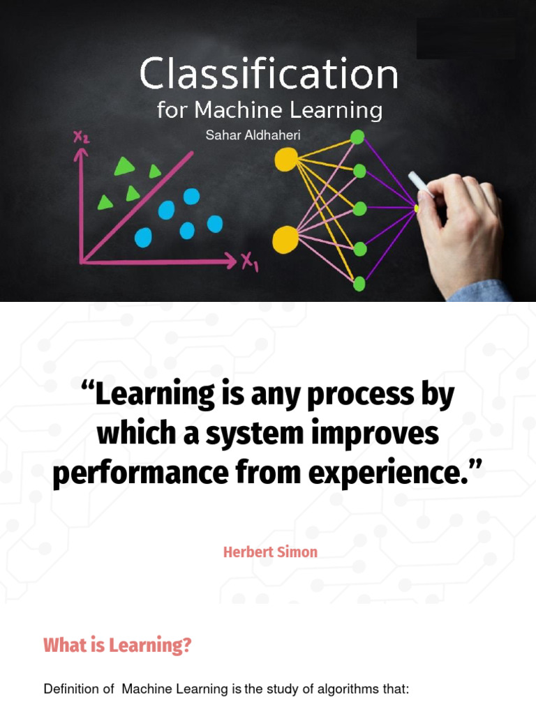 Classification | PDF | Statistical Classification | Machine Learning Classification | PDF | Statistical Classification | Machine Learning