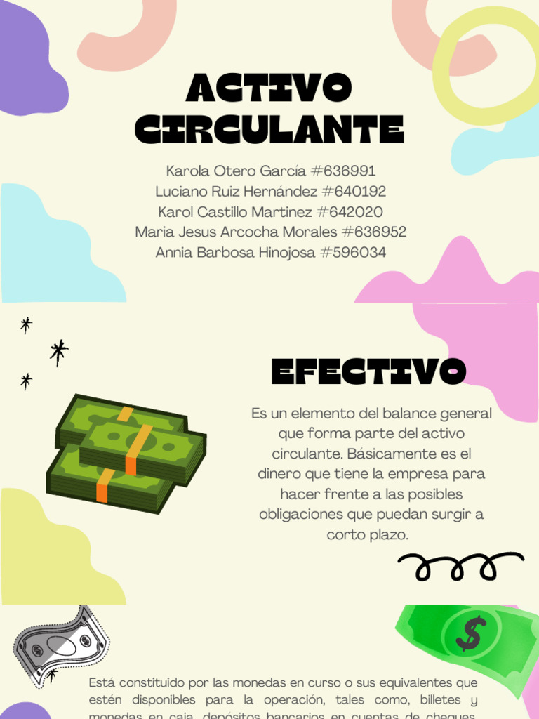 Activo Circulante | PDF | Business | Bancos