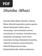 Soko Mukanya Totem Praise Detembo | PDF