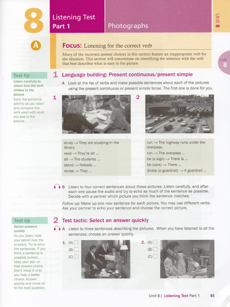 Lesson8 Tactics of Toeic | PDF