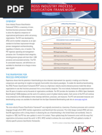 APQC Process Classification Framework v6 | PDF | Strategic Management ...