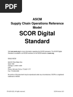 SCOR Digital Standard Quick Reference by ASCM | PDF | Supply Chain ...