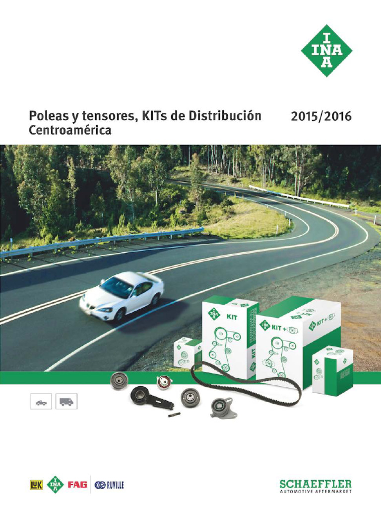 Catálogo de Kits de Distribución INA | PDF | Motores | Transporte privado