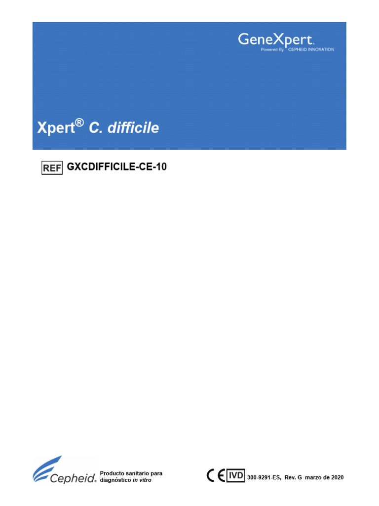 Ifu-Xpert C.difficile | PDF