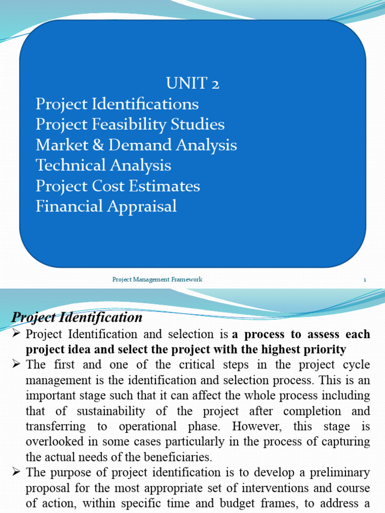 Unit 2-Feasibility & Financial Appraisal | PDF | Net Present Value | Internal Rate Of Return
