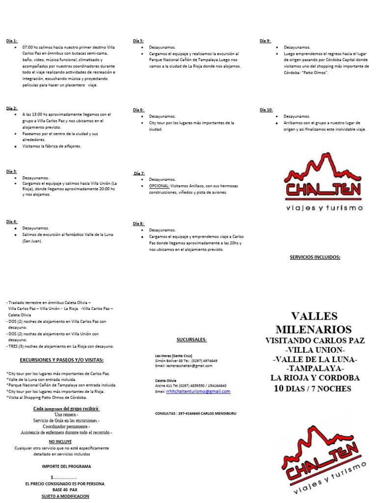 Valles Milenarios | PDF
