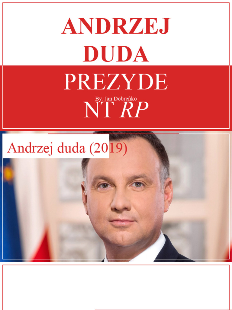 Andrzej Duda by Jan Dobreńko | PDF