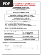 Guidelines For Paramedical Counseling. FINAL 2025-26 | PDF | Health Care