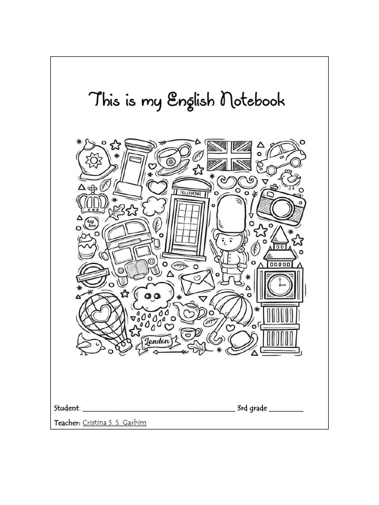 English Notebook 3o Ano Abertura Pdf